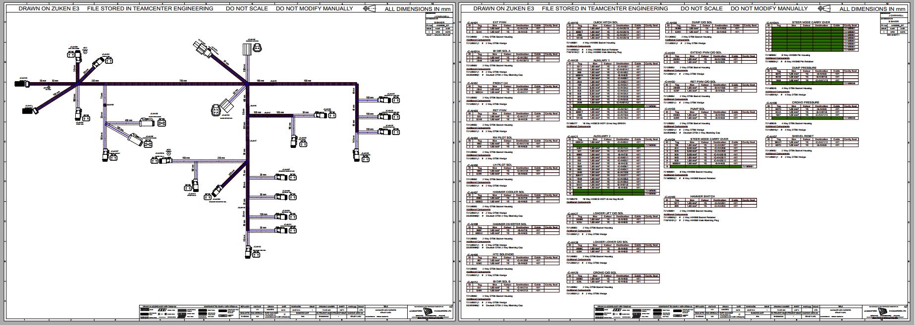 JCB Backhoe Loader 3CX 4CX 5CX Engine Tier 4 Final Electrical Circuit ...