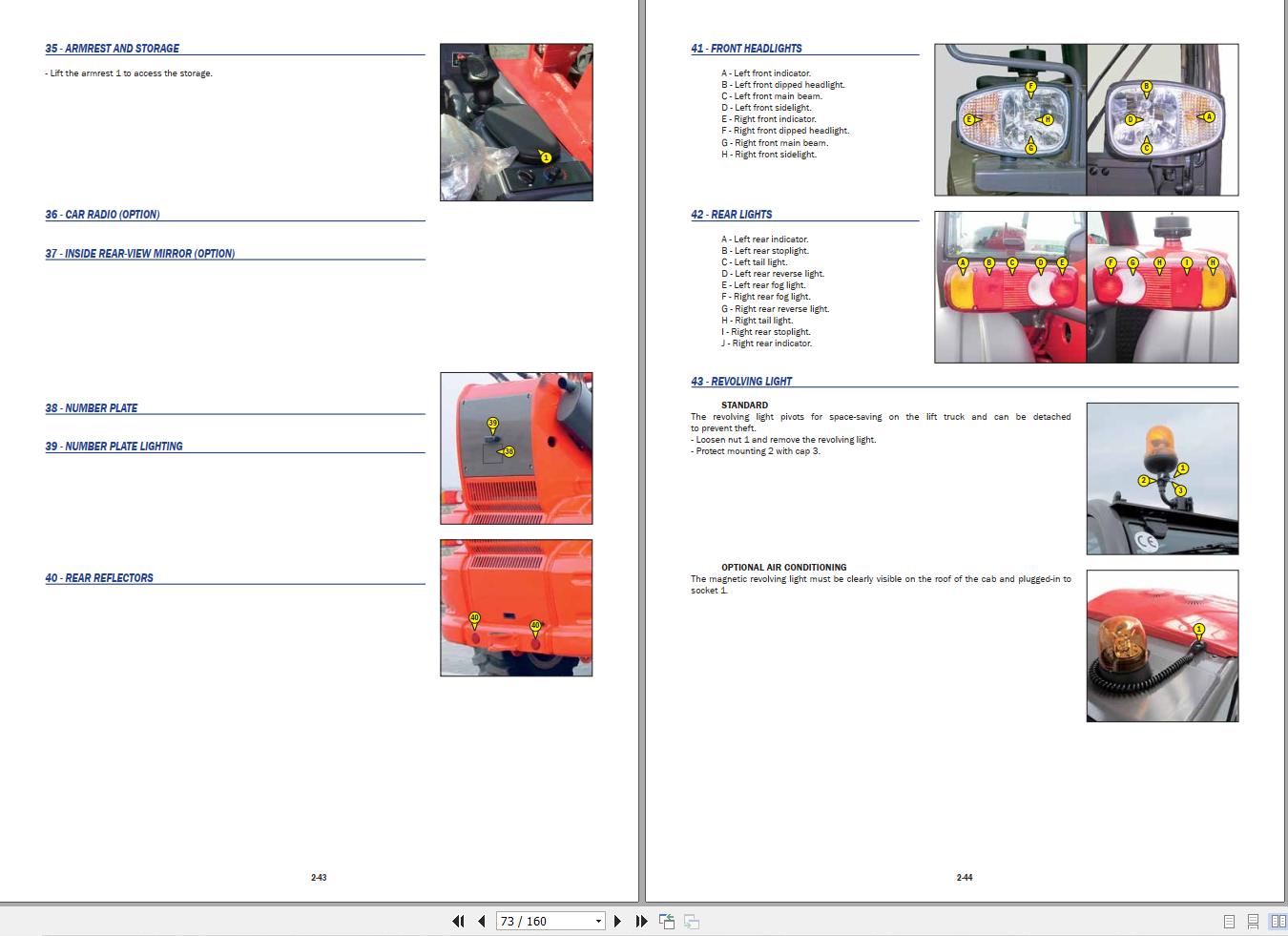 Manitou Telescopic Handlers MHT-X10120LT-E3 Operator Manual