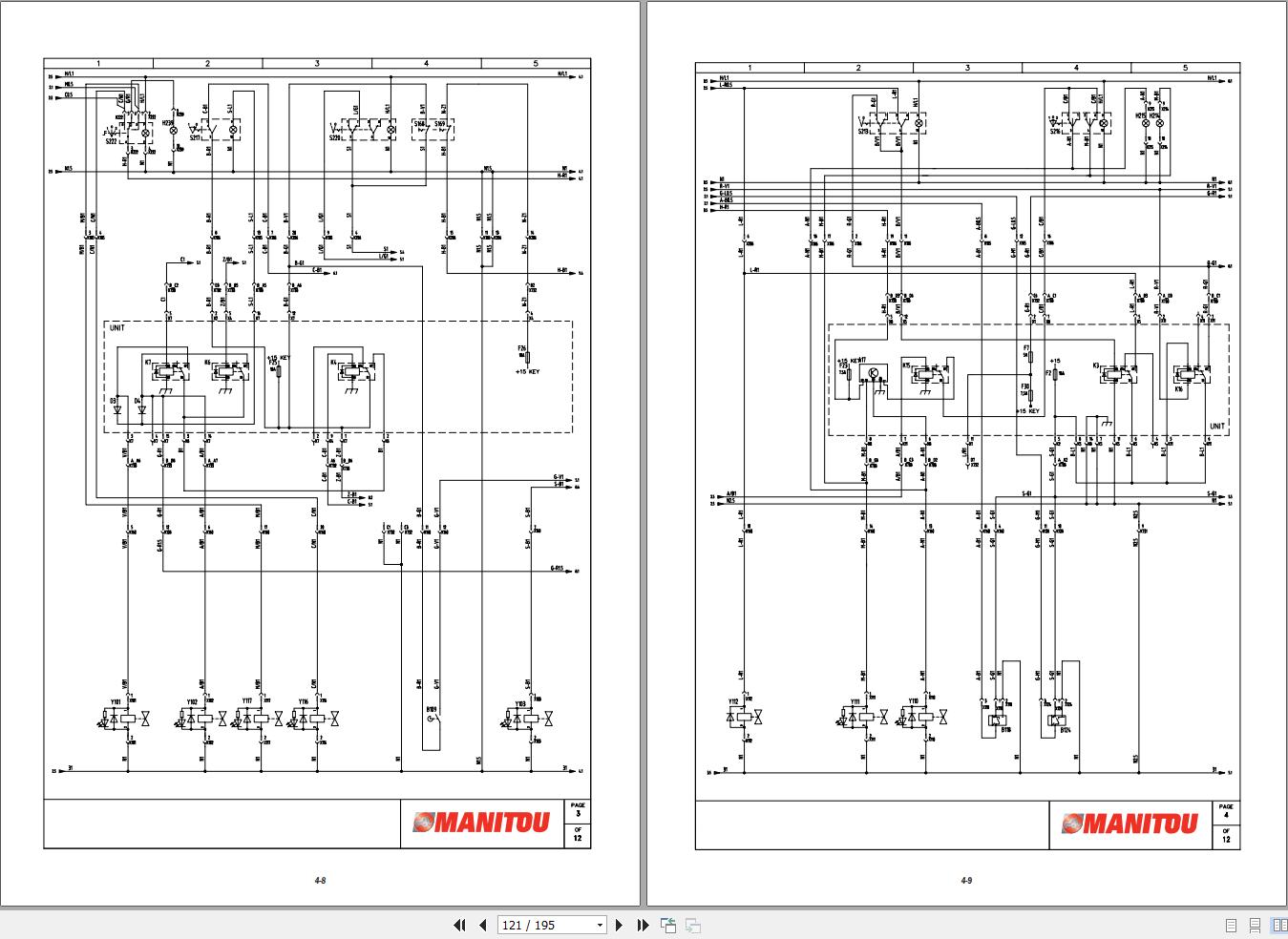 Manitou Telescopic Handlers MHT10120 L T-E3 Operator's Manual 648581 EN