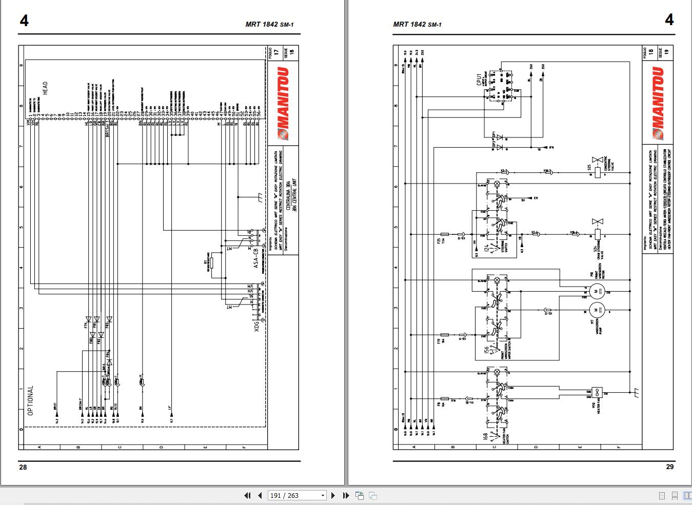 Manitou Telescopic Handlers MRT1842 M Series E3 Operator Manual