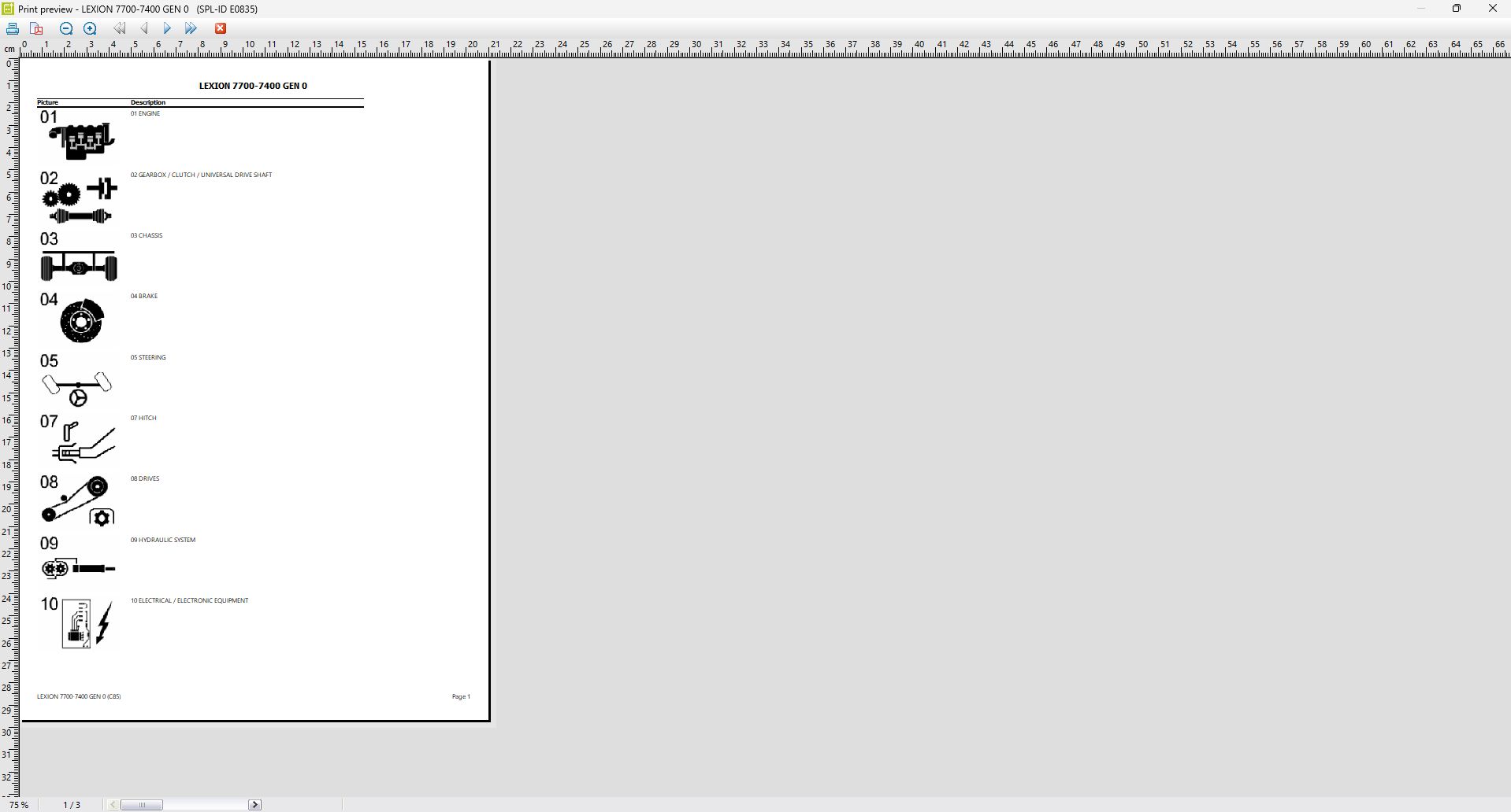 Claas EPC Spare Parts List Parts Doc 2.2 10.2024 852 How To Install ...
