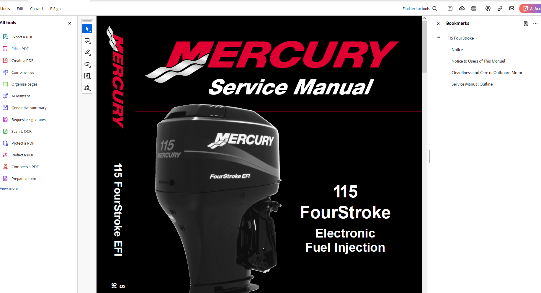 Mercury Version 9.05 06.2024 Diagnostic Program Service Information How ...