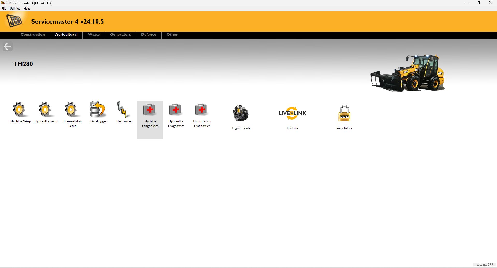 JCB ServiceMaster4 11.2024 V24.10.5 Diagnostic Program How To Install Guide Instruction