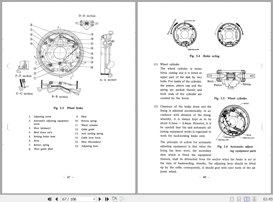 TCM Forklift FD20Z3 FD25Z3 FG20N6 FG25N4 Service Manual
