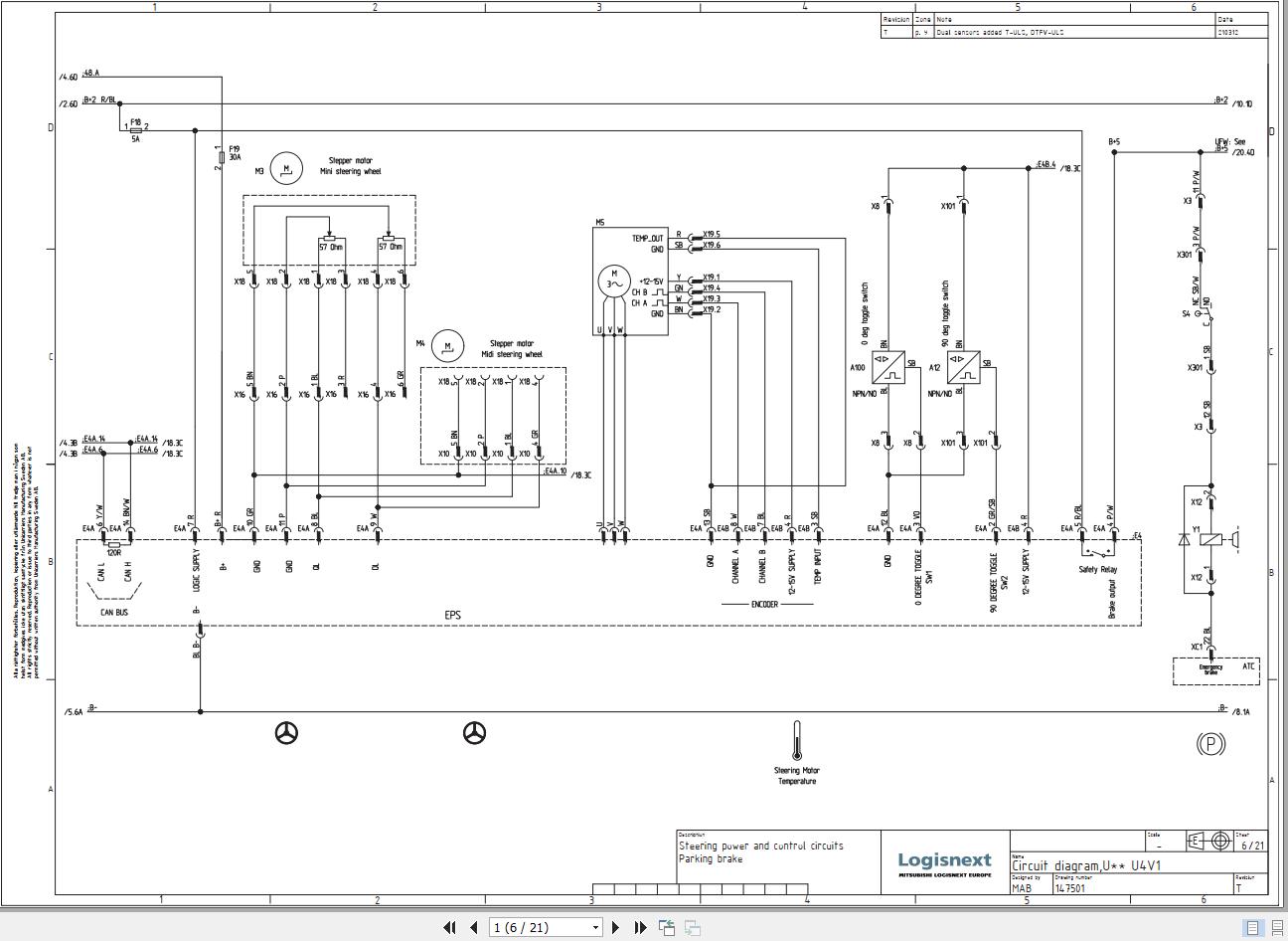 CAT Forklift NR12N3L to NTD15N3 Operation Service Manual 03.2024