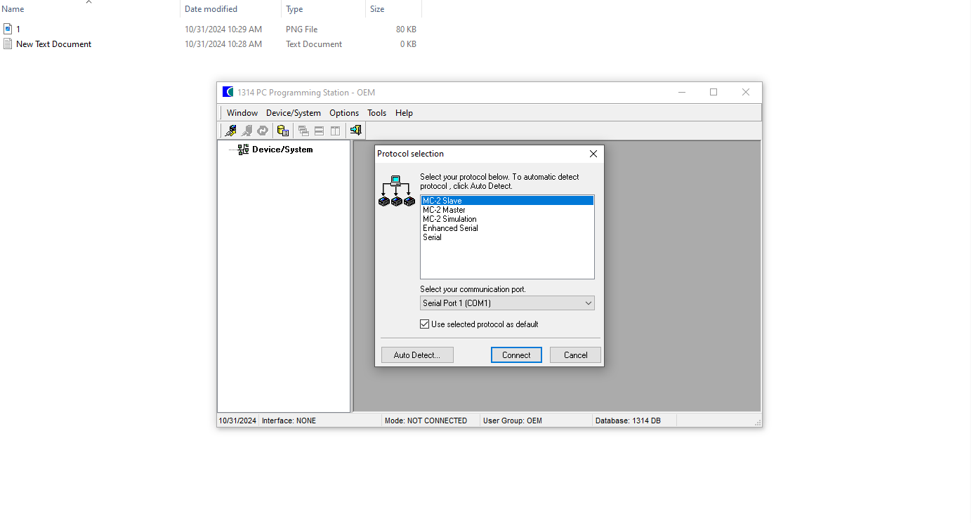 Curtis 1314 PC Programming Station V3.12 Program