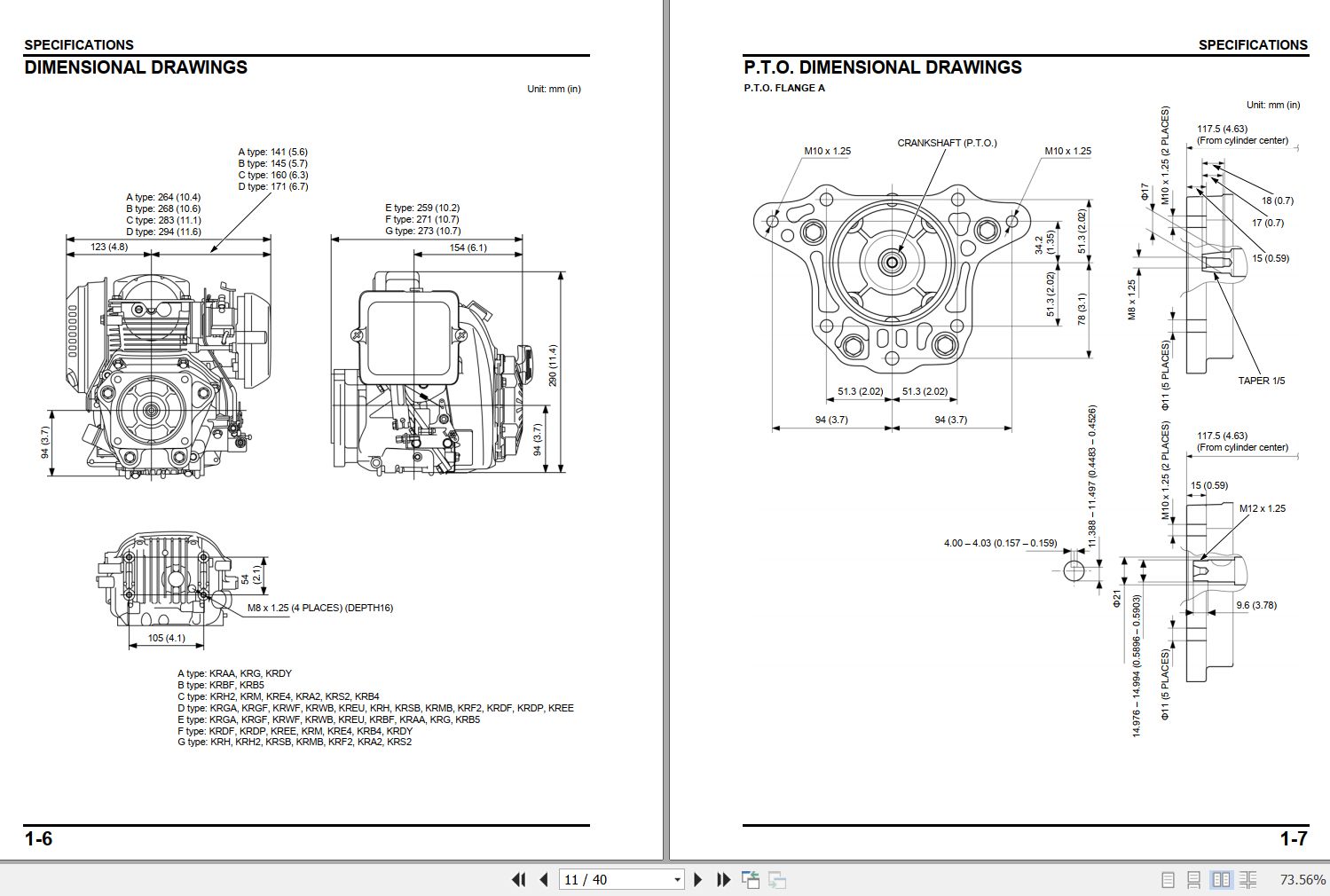 Honda Engine GXR120T GXR120RT Service Manual and Wiring Diagram