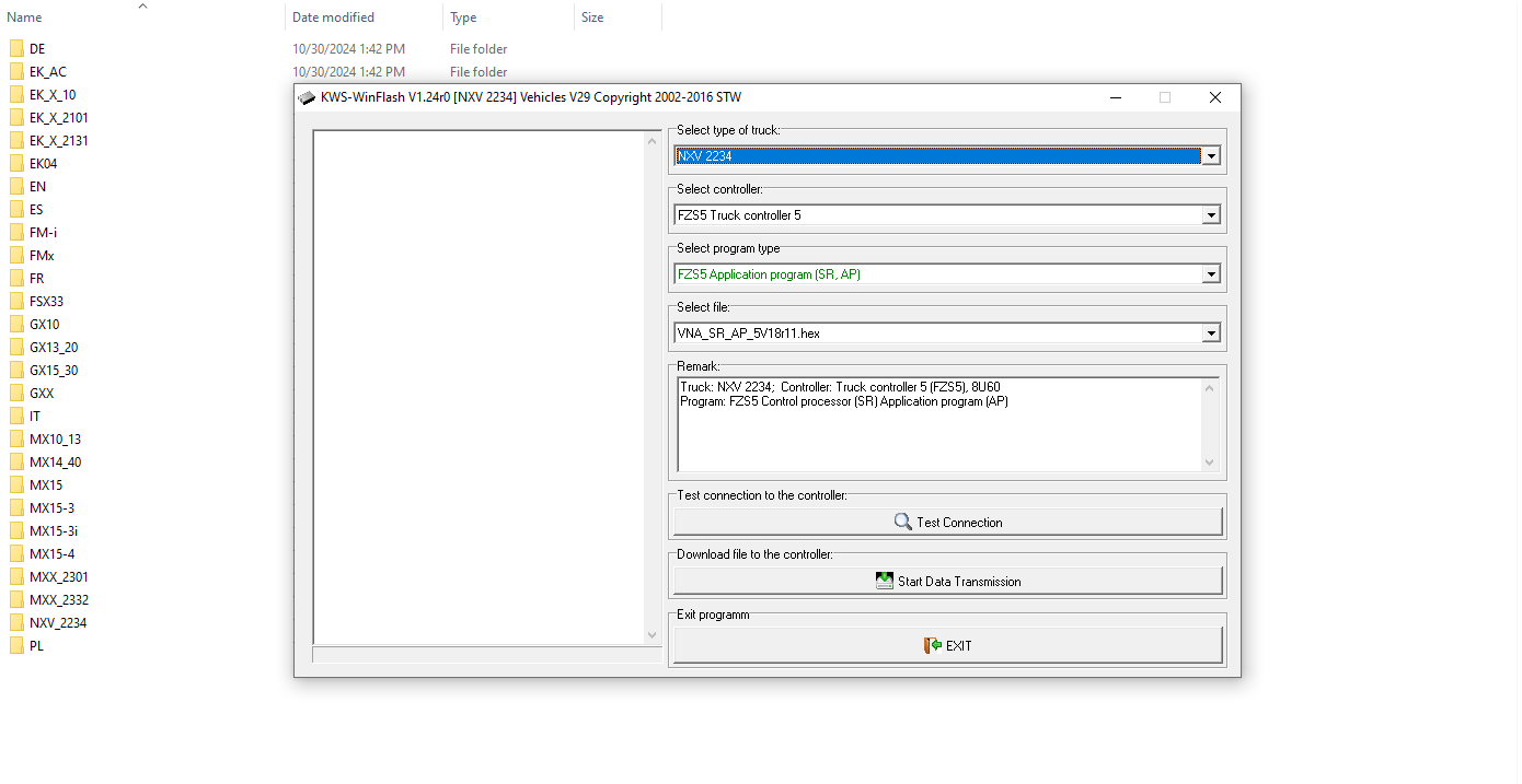 KWS WinFlash V1.2.24R0 Vehicle V29 Program