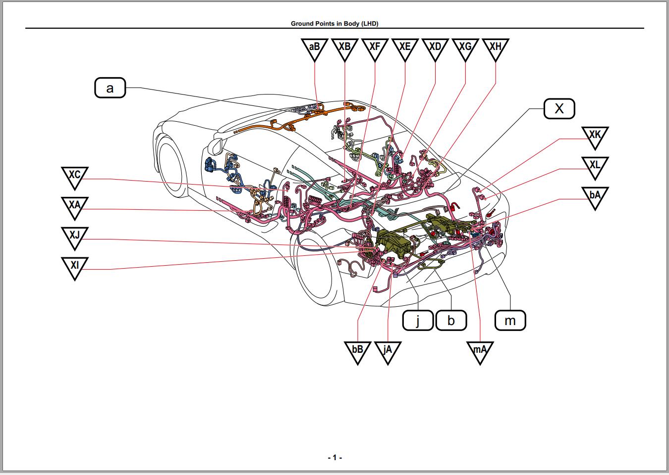 LEXUS LC500H 2023 Electrical Wiring Diagrams
