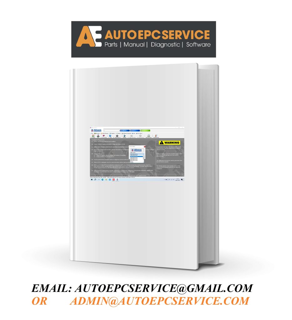Allison Diagnostic Program DOC 2024 v1 GEN5 file 2024.11 Remote How To ...