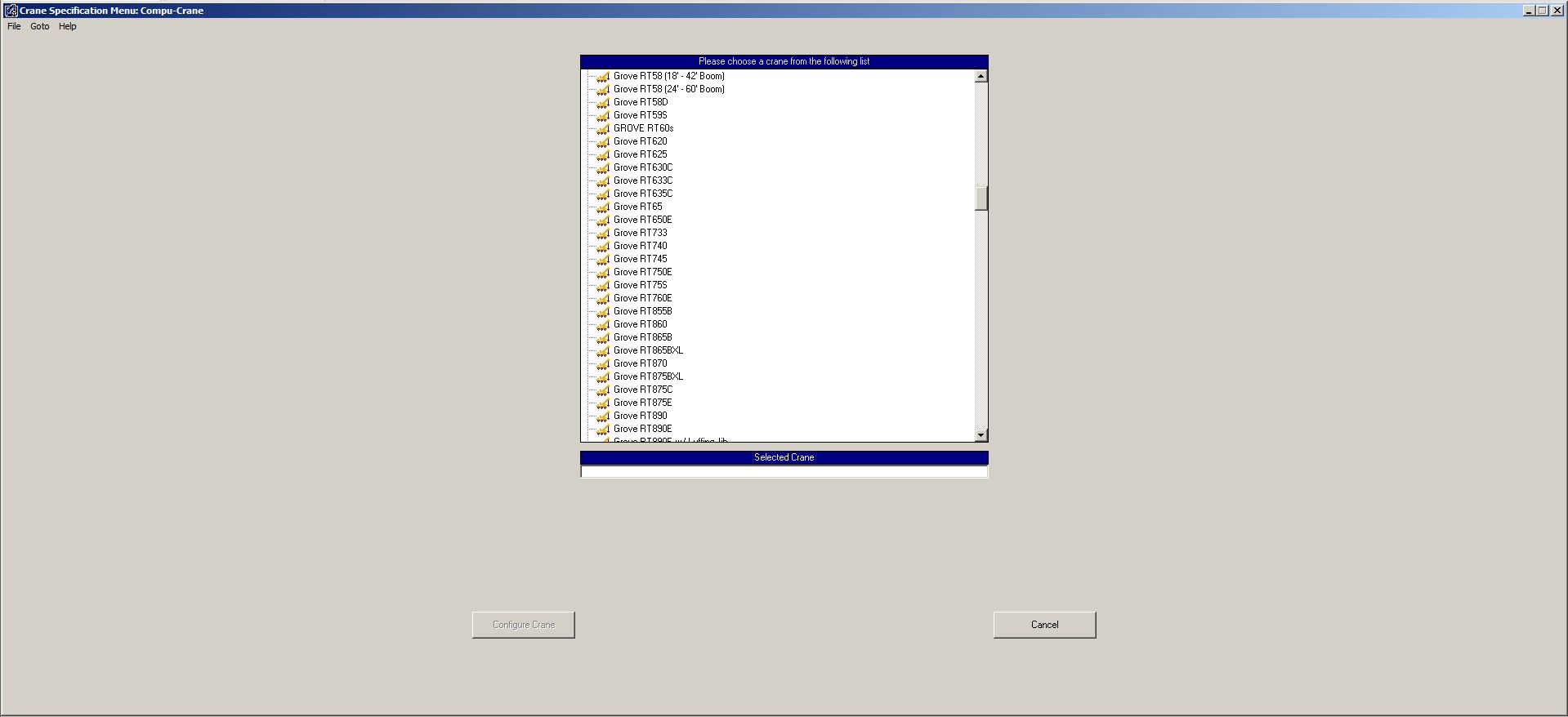 Grove Program Compu-Crane CSPS V4.01.2047 Data Version 1.00 How To Install Guide Instruction