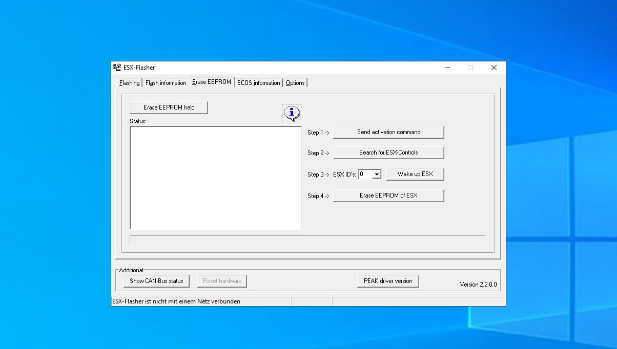 Grove Flash Program GMK4100 ESX Flasher 2.2.0.0 ECOS EEPROM 2.7.0 How To Install Guide Instruction
