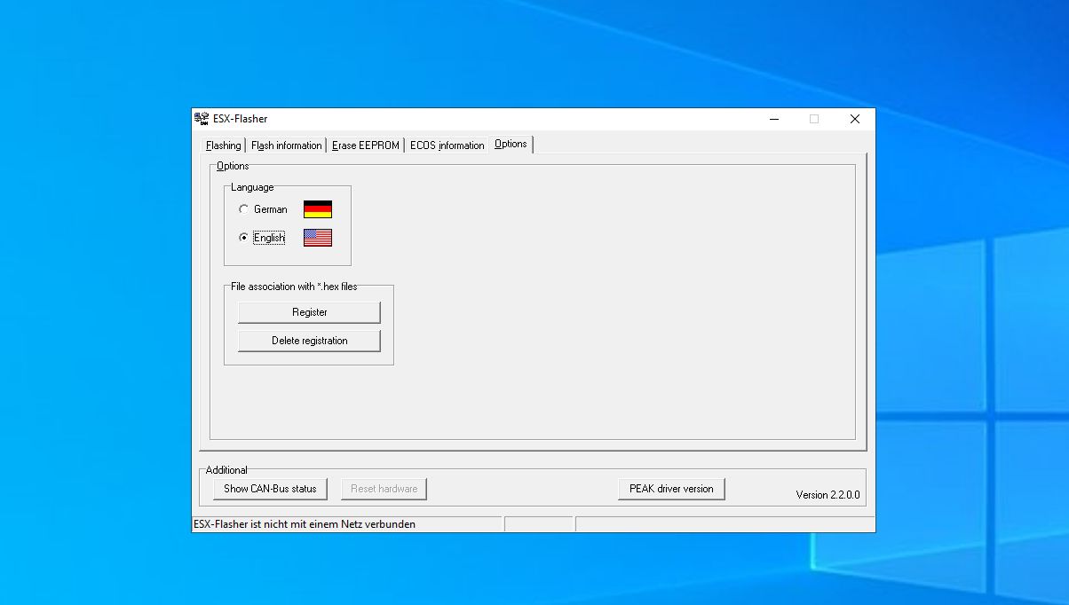 Grove Flash Program GMK7450 ESX Flasher 2.2.0.0 ECOS EEPROM 2.7.0 How To Install Guide Instruction