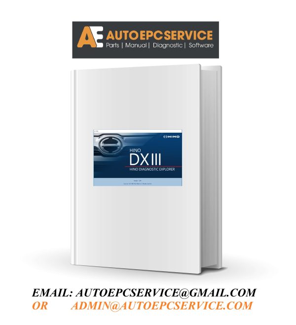 Hino Diagnostic Program DX3 V1.24.6 11.2024 How To Install Guide Instruction