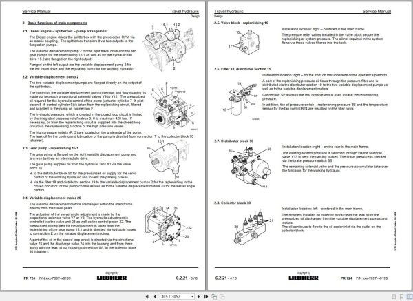 Liebherr Dozer PR Serie 4 Litronic PR724 PR734 PR744 PR754 PR764 ...