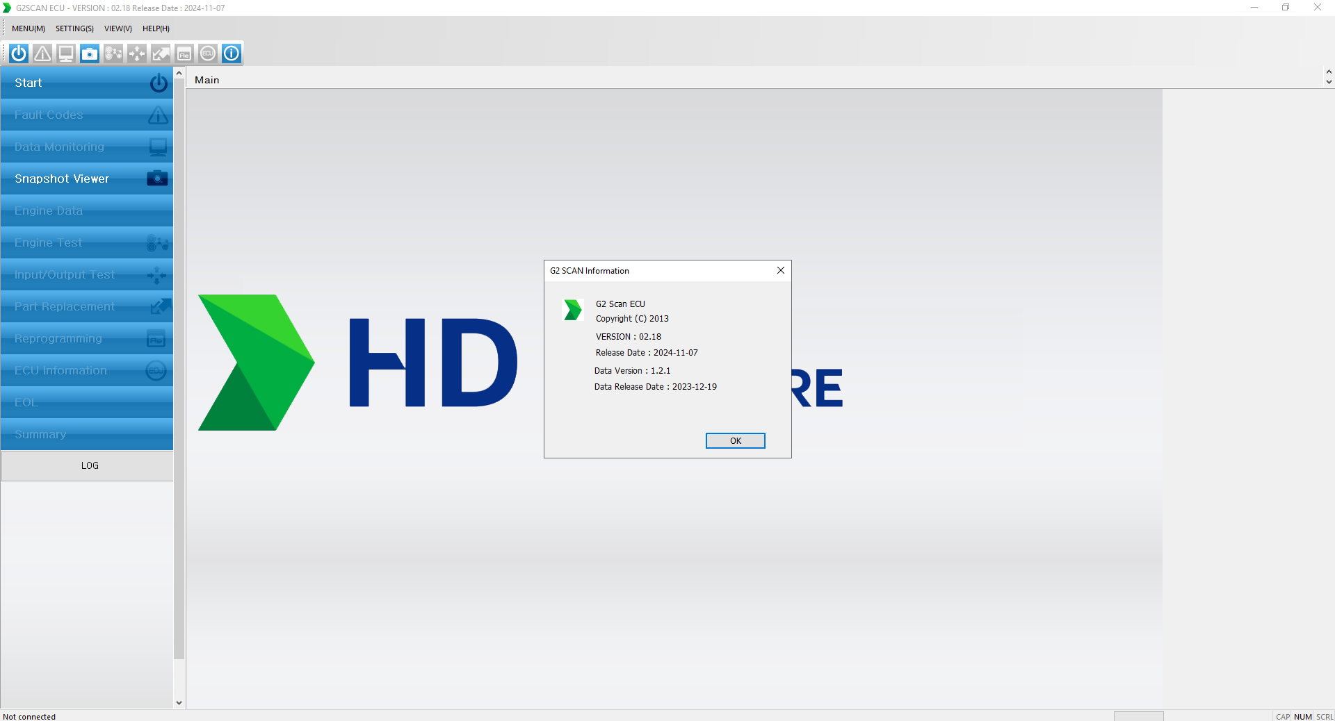 Bobcat Engine Diagnostic Program Analyzer 02.18 ECU G2Scan Industry 11.2024 Remote How To ...