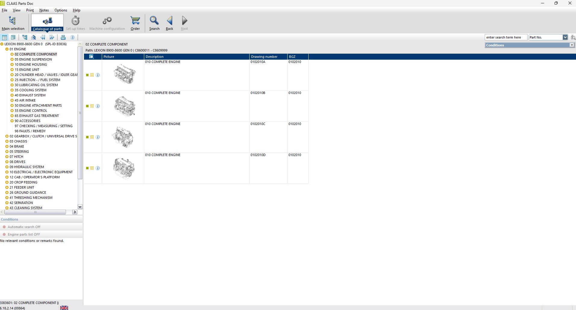 Claas Spare Parts Program Parts Doc 2.2 01.2025 864 EPC How To Install ...
