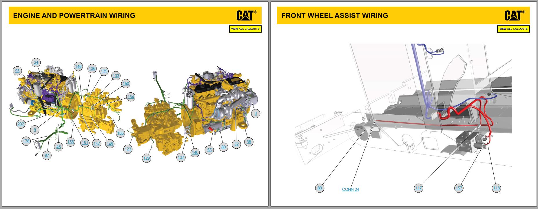 CAT Asphalt Paver AP1000E T1F Operators Service Manual and Schematics