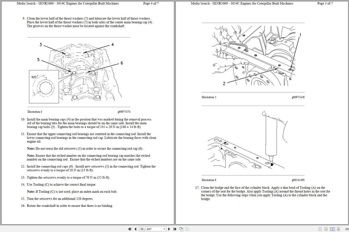 CAT Backhoe Loader 416E MFG Operators Service Manual and Schematics