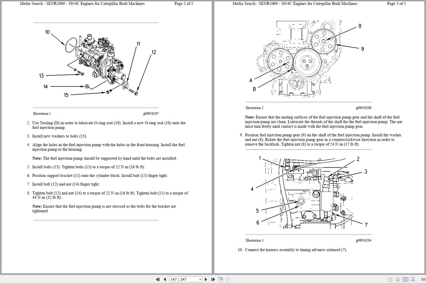 CAT Backhoe Loader 416F2 LBF Operators Service Manual and Schematics