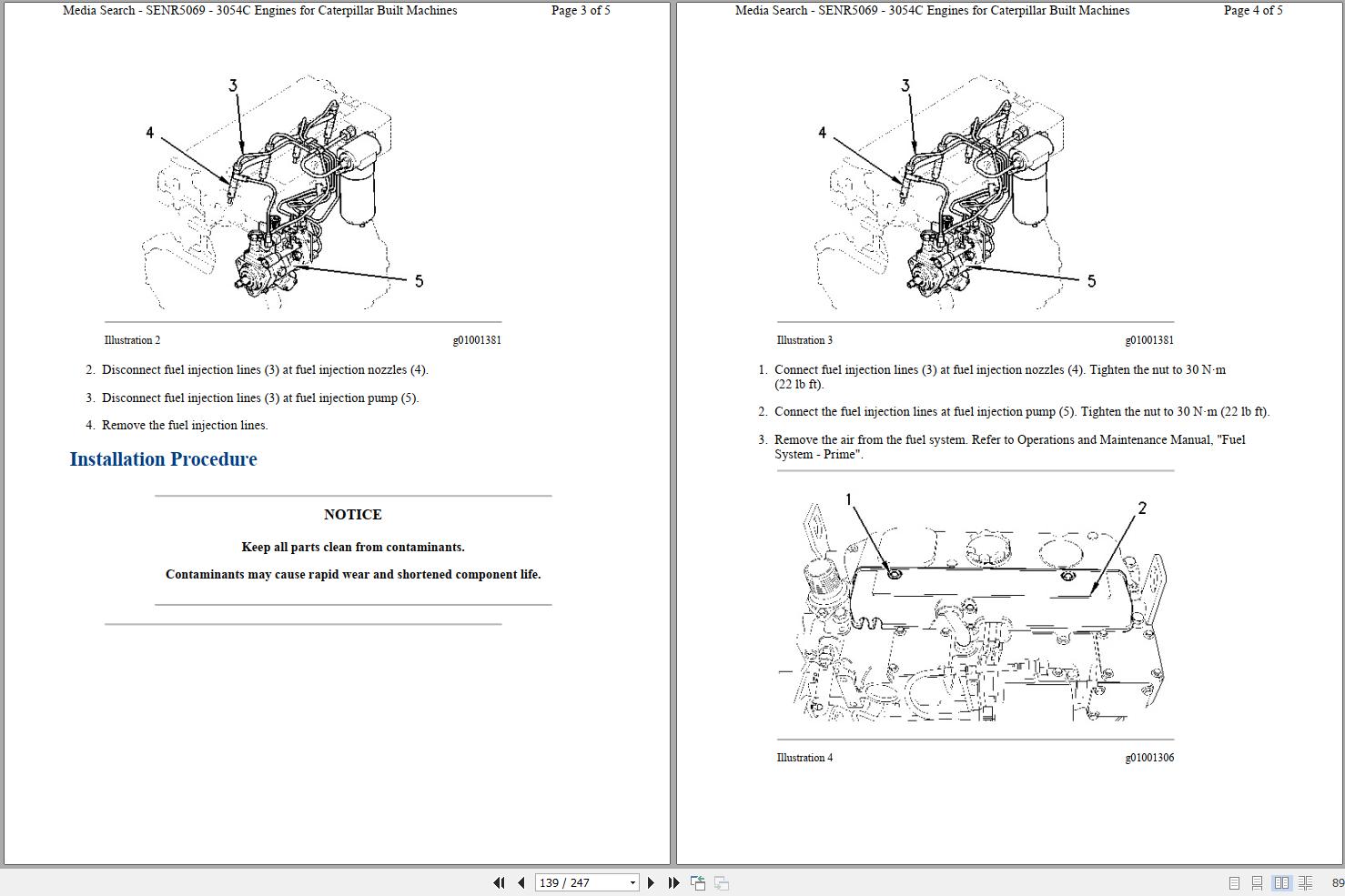 CAT Backhoe Loader 420F2 LBS Operators Service Manual and Schematics