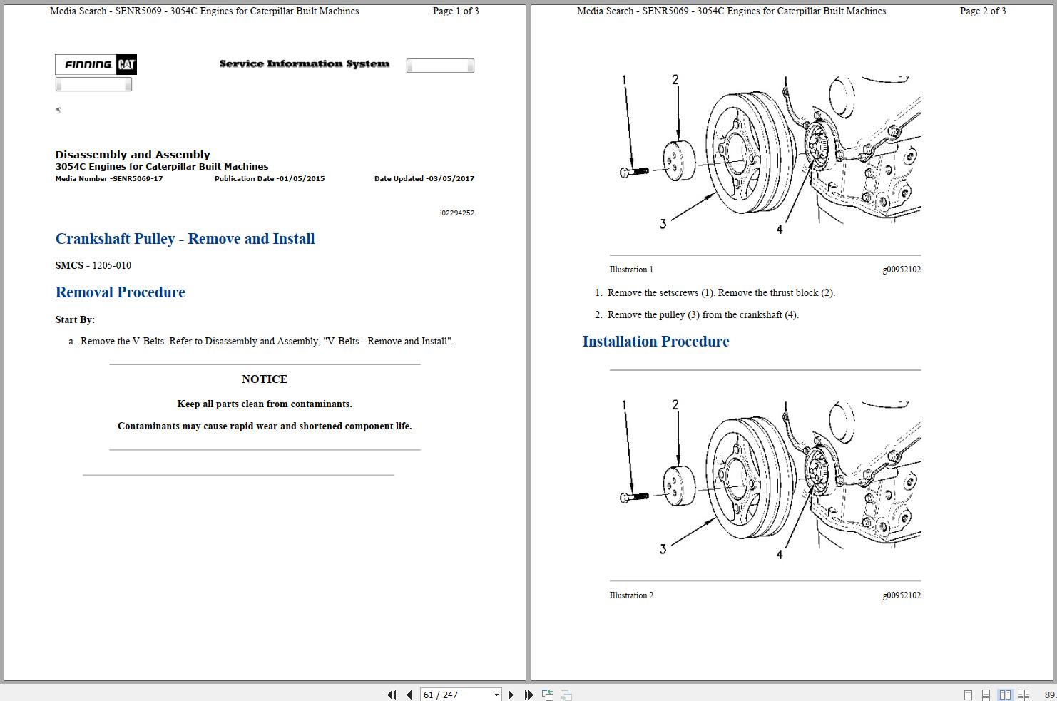 CAT Backhoe Loader 422E DSK Operators Service Manual and Schematics