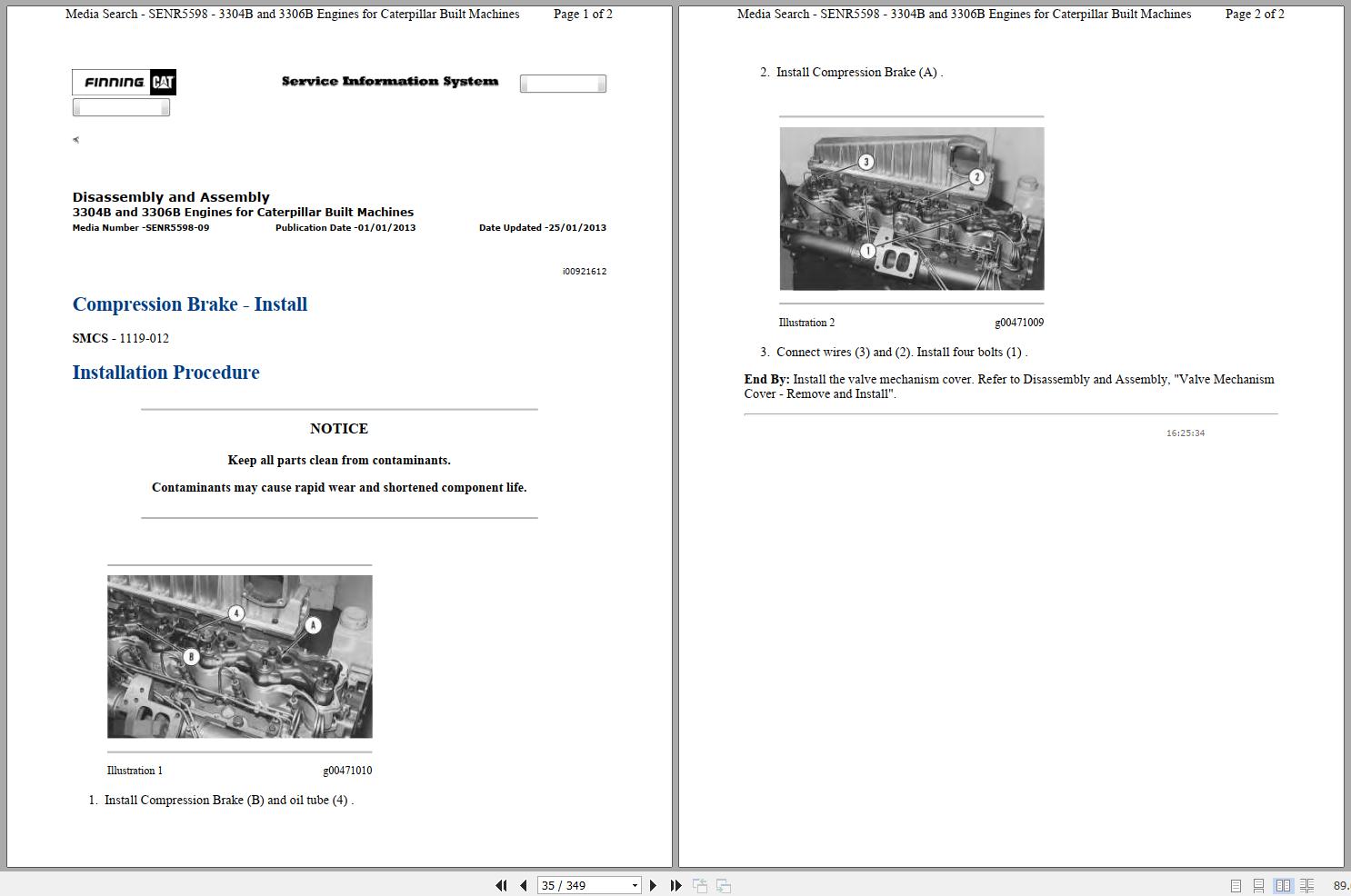 CAT Excavator 330L 5YM Operators Service Manual and Schematics