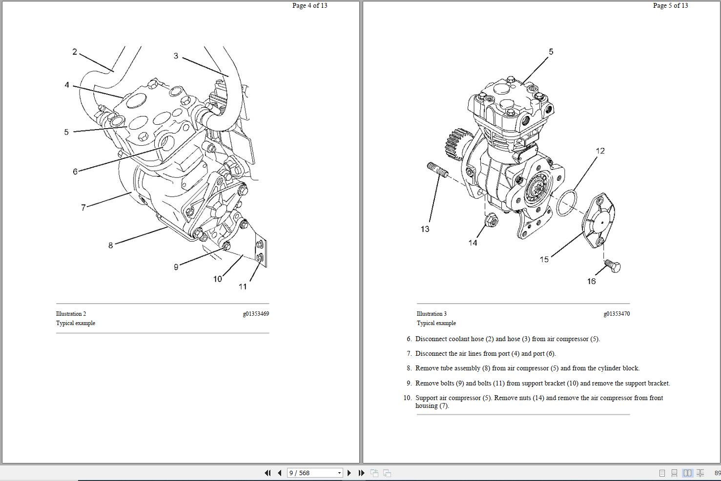 CAT Integrated Tool Carrier IT38H JNJ Operators Service Manual and ...