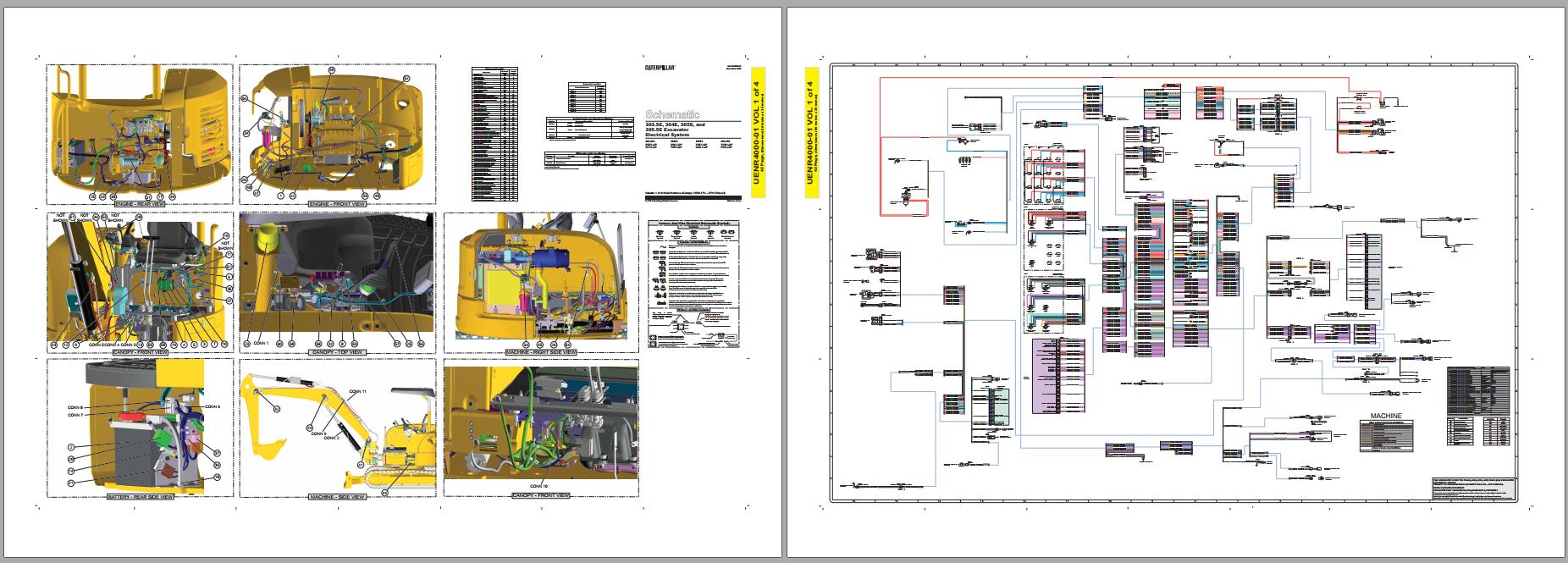 CAT Mini Hydraulic Excavator 304E TSR Operators Service Manual and ...