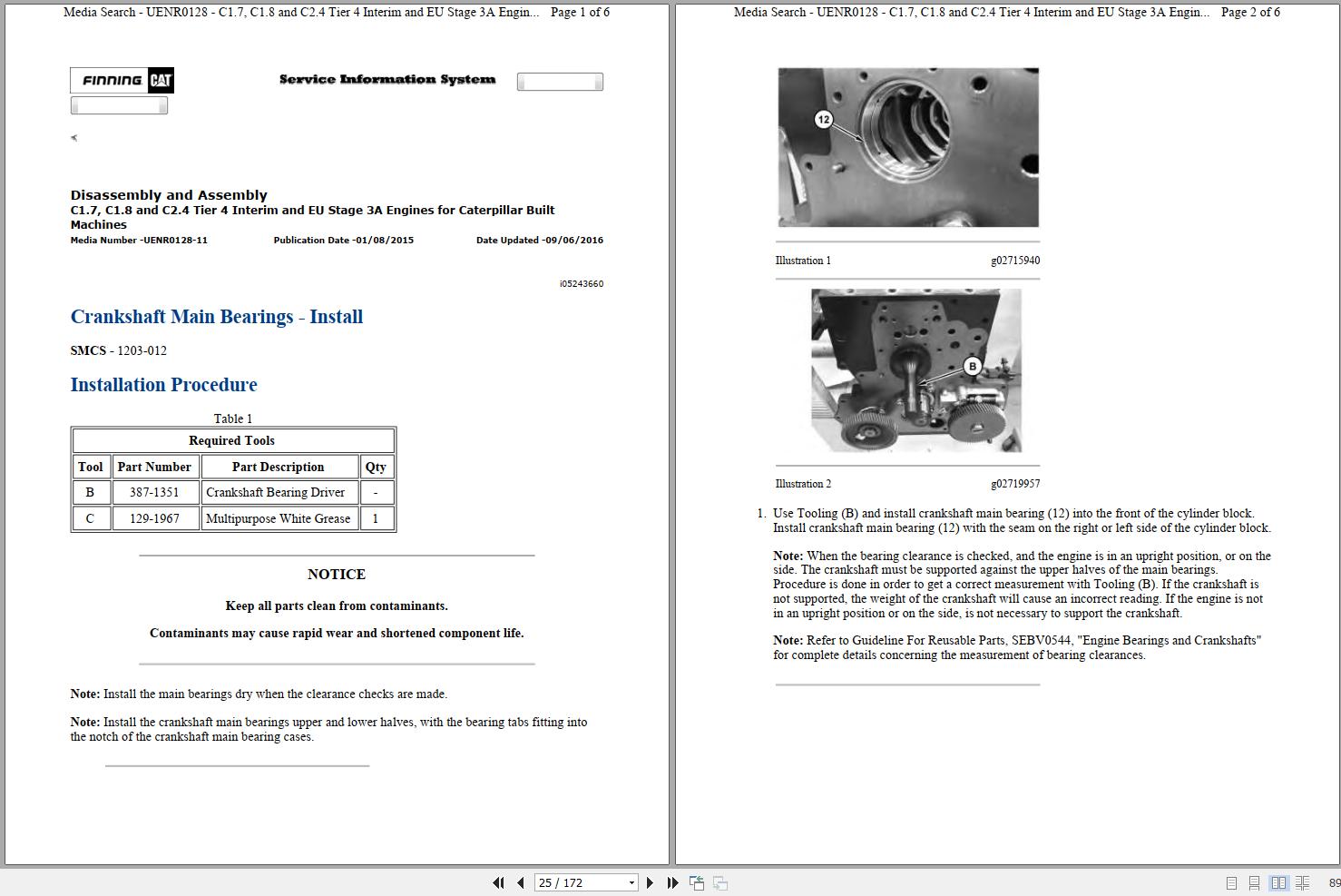 CAT Mini Hydraulic Excavator 305E XFA Operators Service Manual and ...