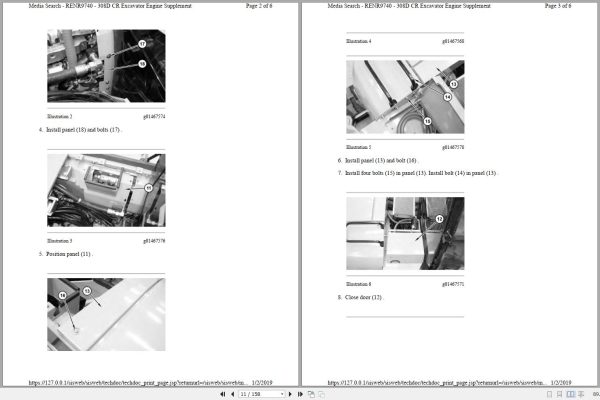 CAT Mini Hydraulic Excavator 308D GBT Operators Service Manual and ...