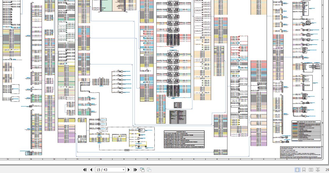 CAT Motor Grader 140M3 N9D Operators Service Manual and Schematics