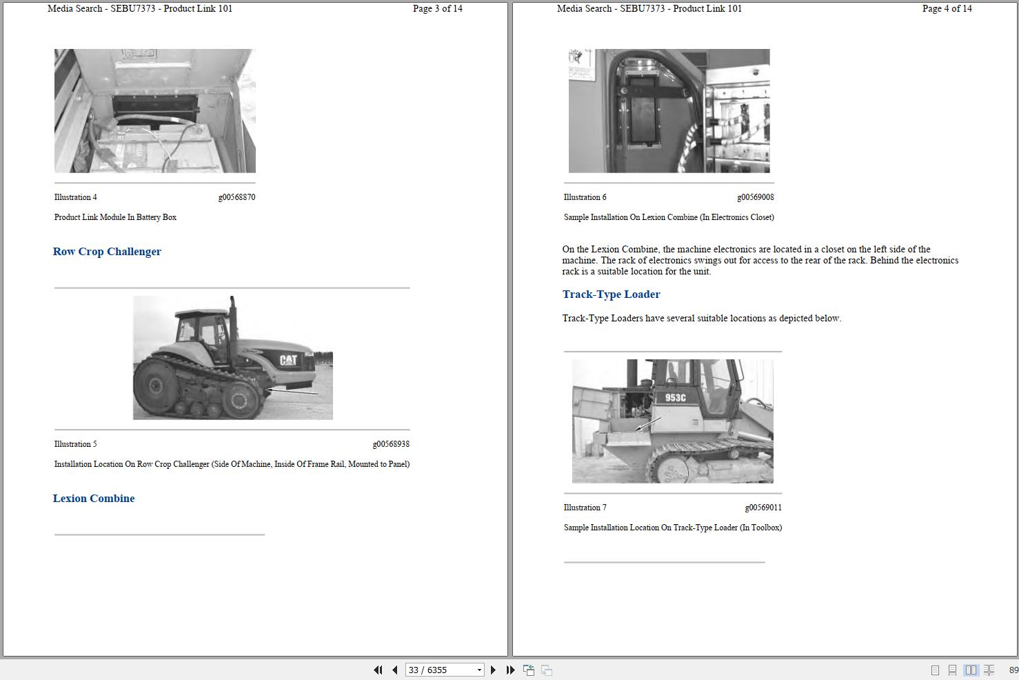 Caterpillar Engine 3013 4ZW Operation Maintenance and Service Manual ...