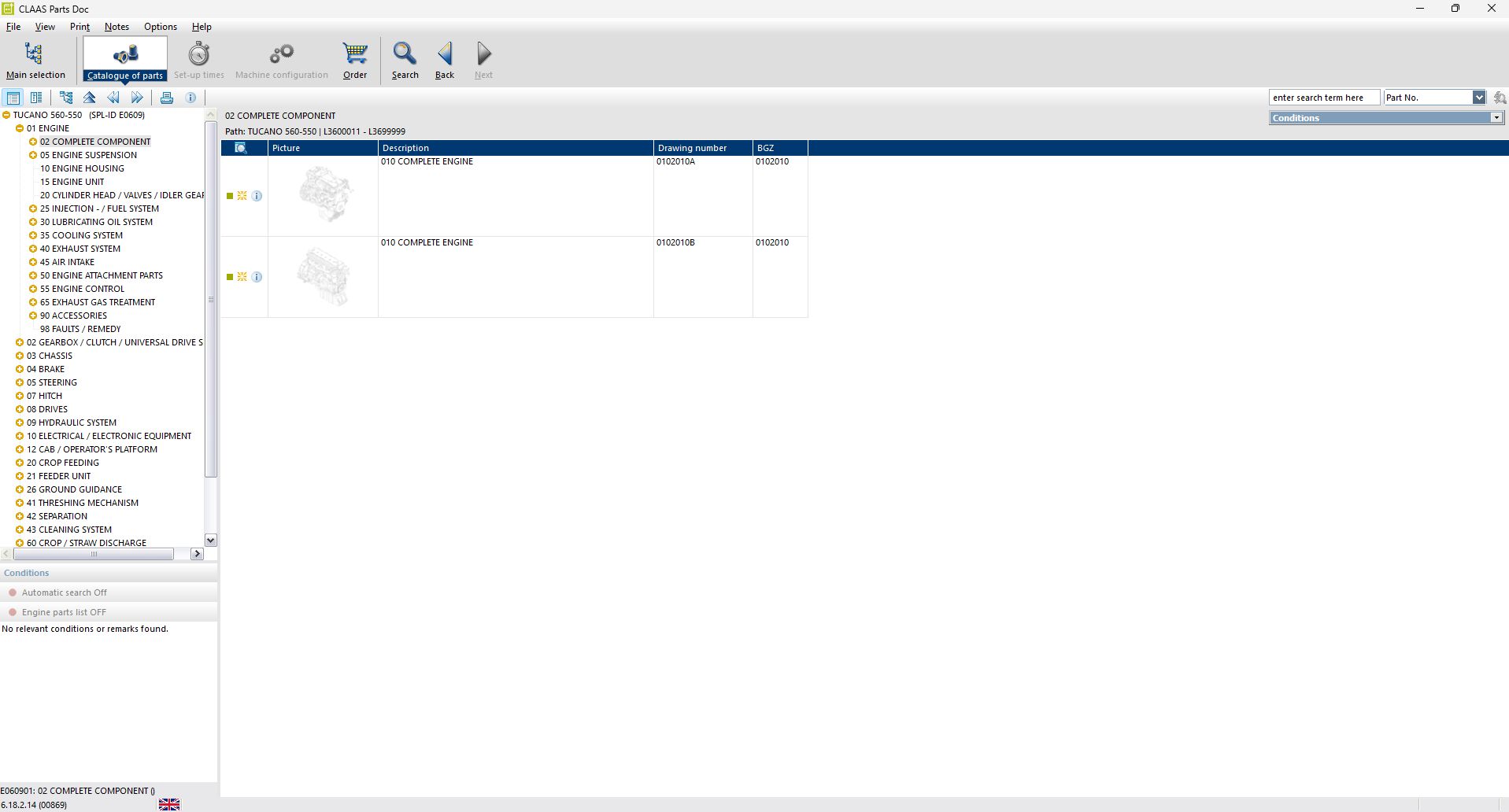 Claas Parts Doc 2.2 02.2025 869 EPC Spare Parts Catalog Program How To Install Guide Instruction