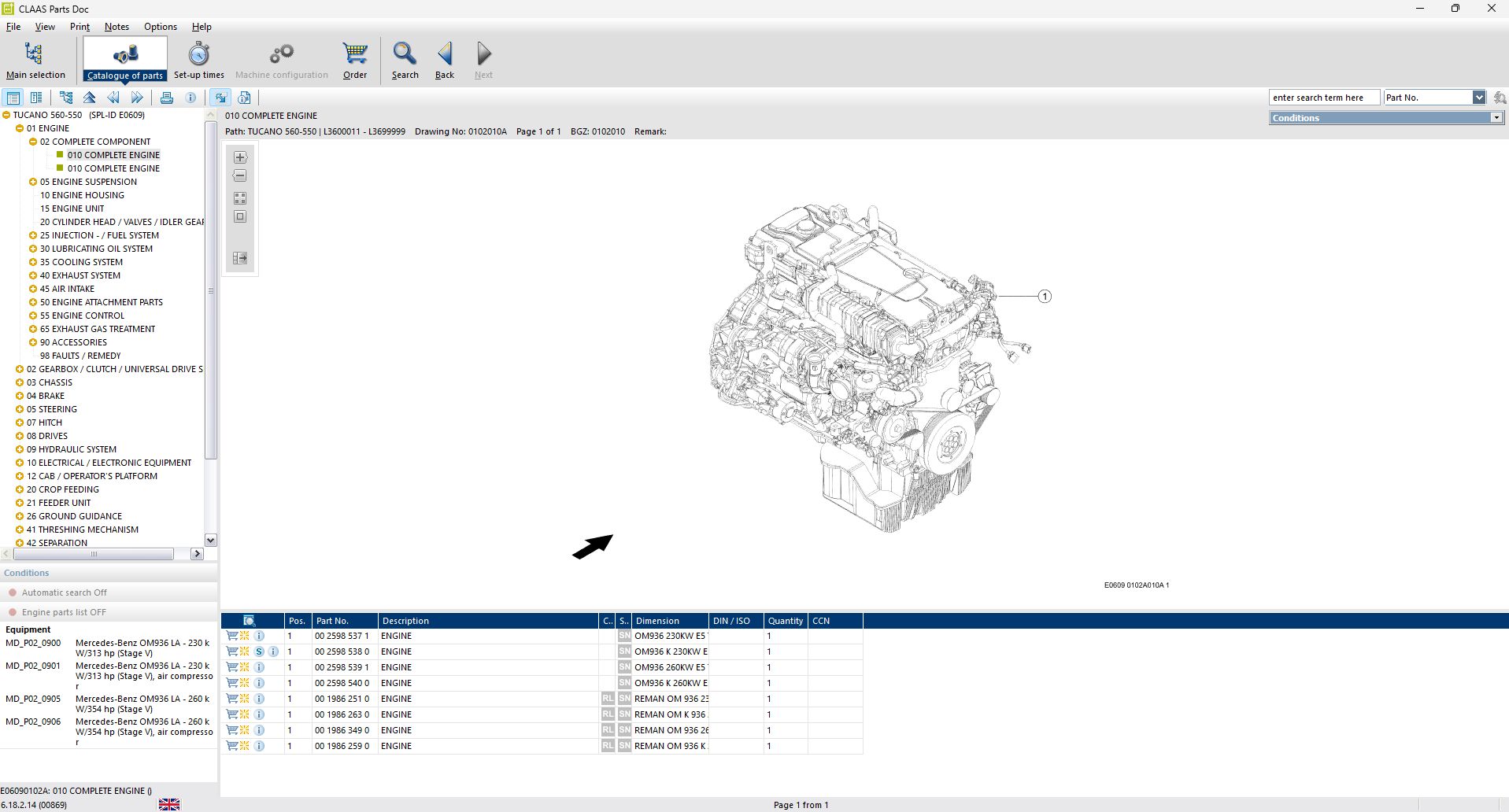 Claas Parts Doc 2.2 02.2025 869 EPC Spare Parts Catalog Program How To ...