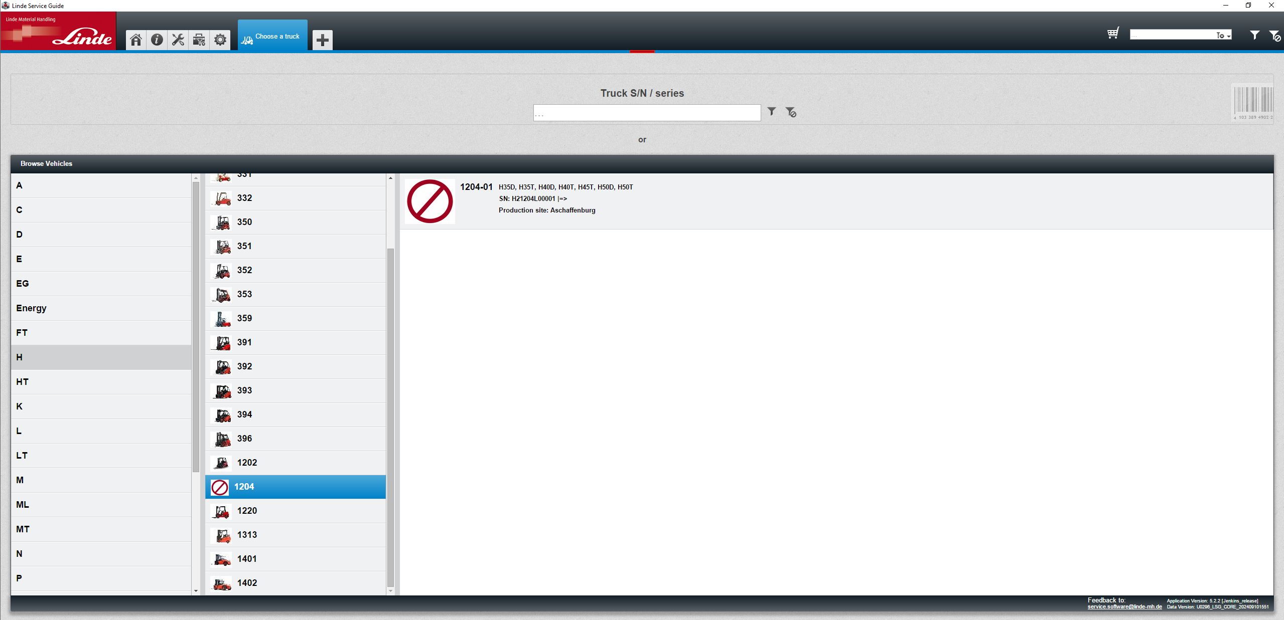 Linde EPC LSG v.5.2.2 U0296 09.2024 Spare Parts Catalog Service Library Program How To Install ...