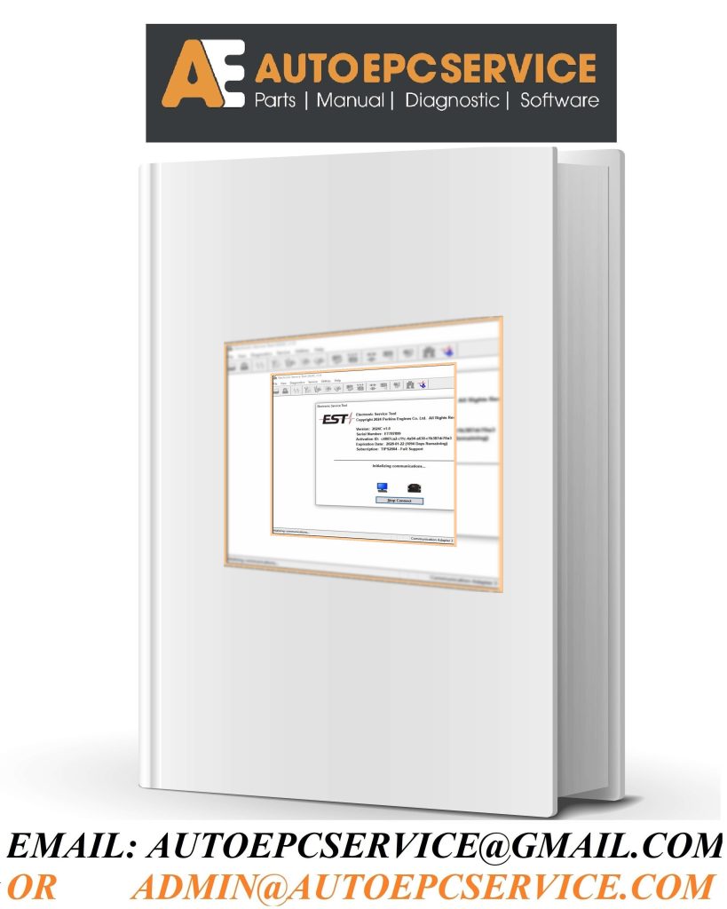 PERKINS EST 2024C Diagnostic Program Remote Installation