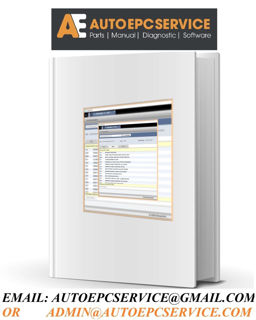 VMWare General Motor GMIO EPC 01.2025 Spare Parts Catalog Program How To Install Guide Instruction