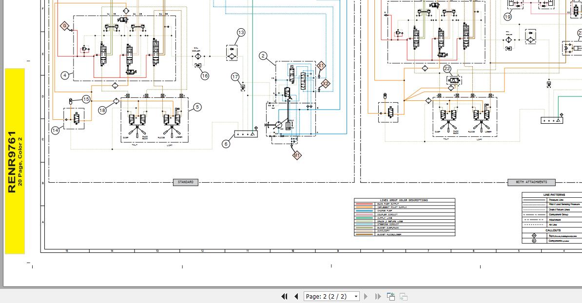 Caterpillar Compact Wheel Loader 904B B4L Operators Service Manual ...