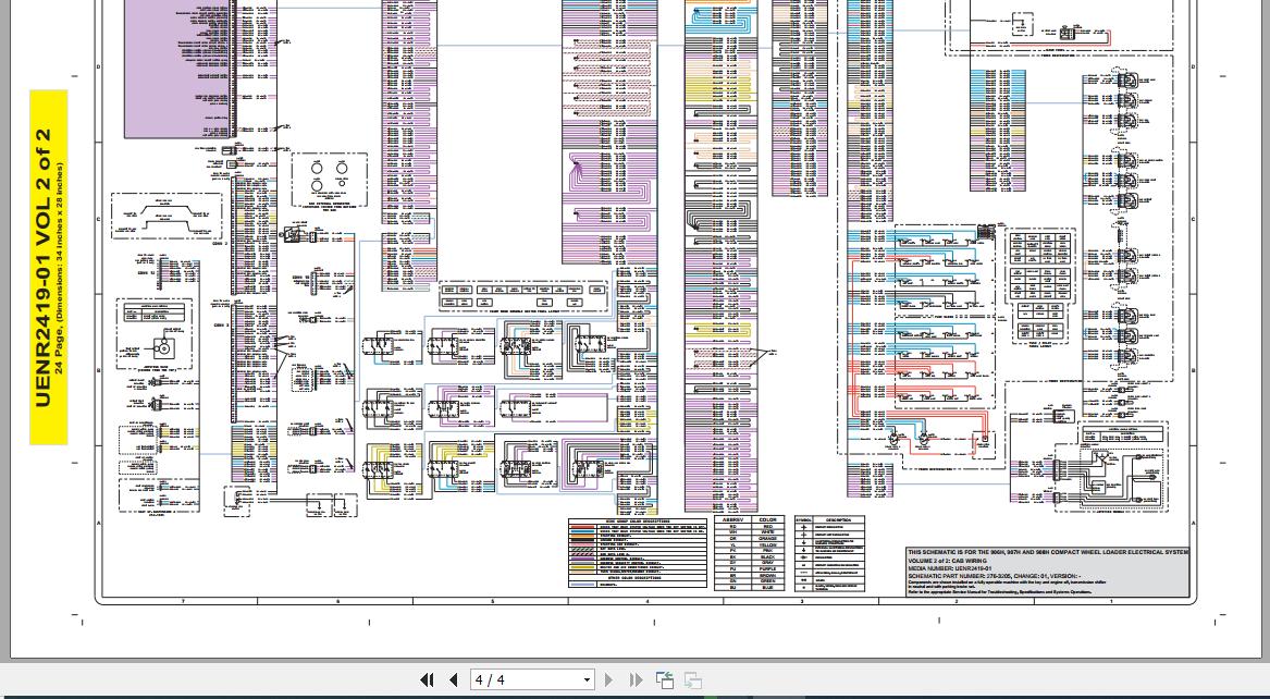 Caterpillar Compact Wheel Loader 906H SDH Operators Service Manual ...