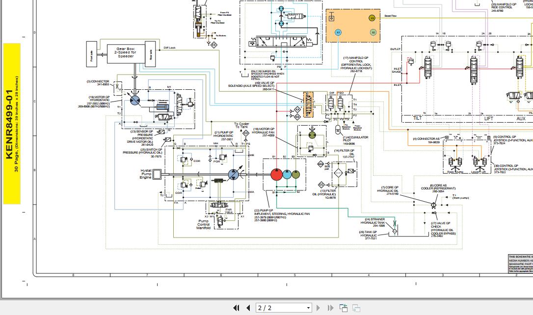 Caterpillar Compact Wheel Loader 906H2 JRF Operators Service Manual ...
