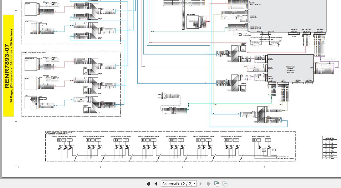 Caterpillar Engine 3408E 3412E Operators Service Manual Electrical ...