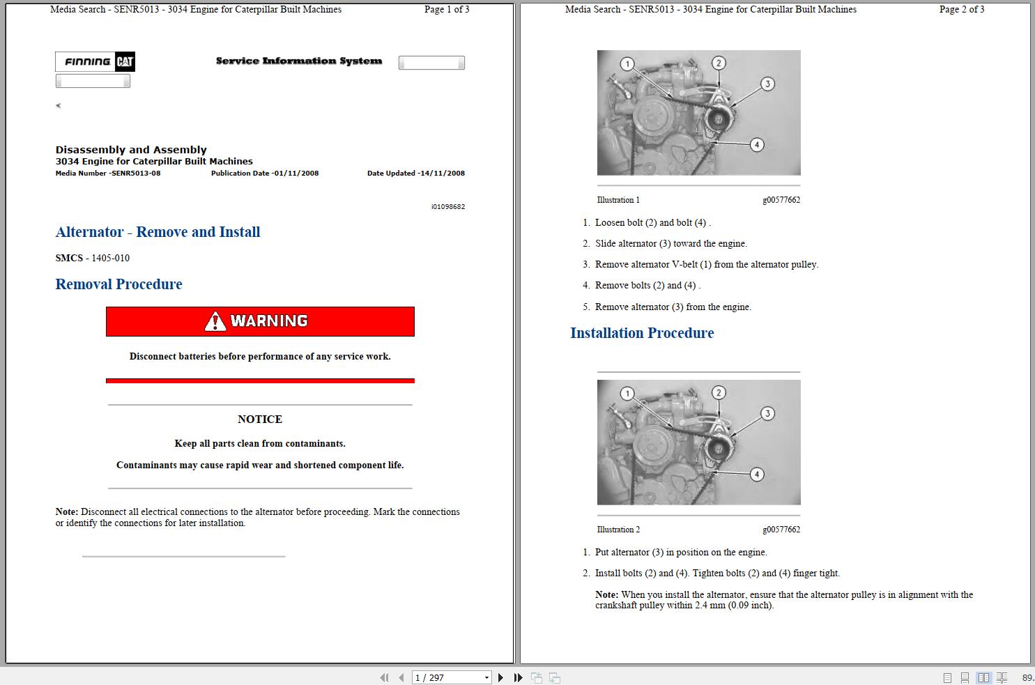 Caterpillar Multi Terrain Loader 277 CNC Operators Service Manual ...