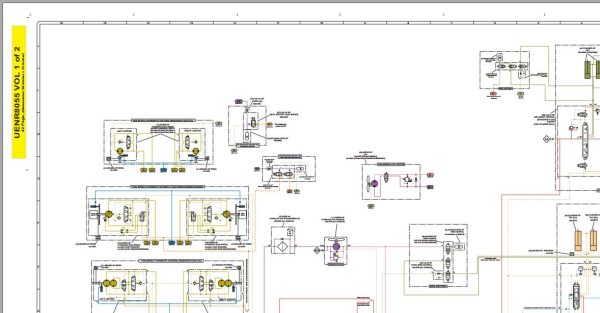 Caterpillar Skid Steer Loader 272D B5W Operators Service Manual Schematics