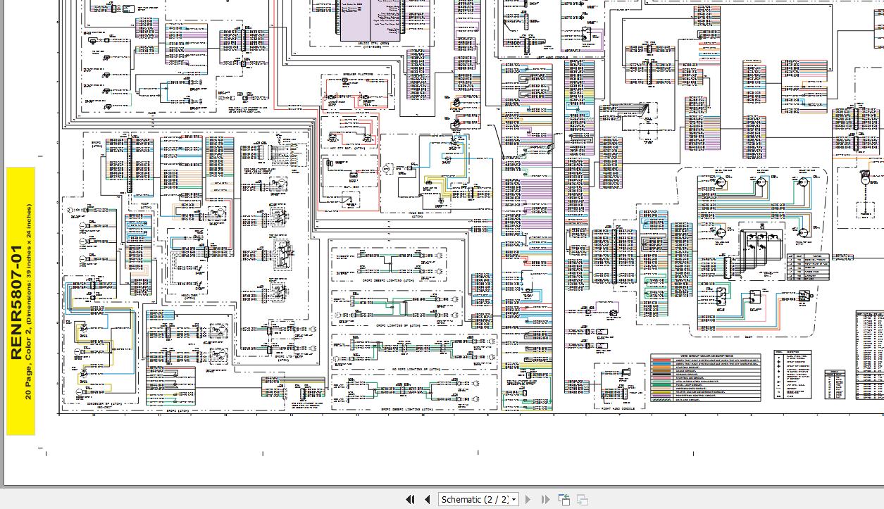 Caterpillar Track-Type Tractor D4G CFN Operators Service Manual Schematics