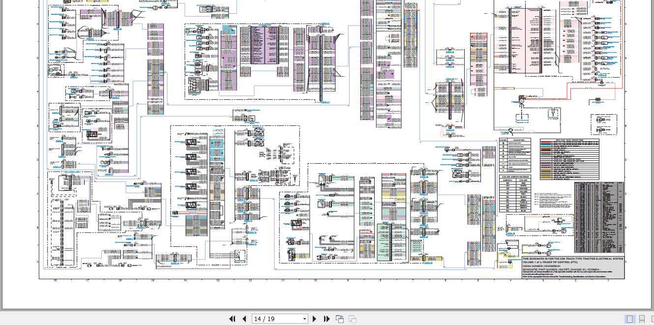 Caterpillar Track-Type Tractor D5N AKD Operators Service Manual Schematics