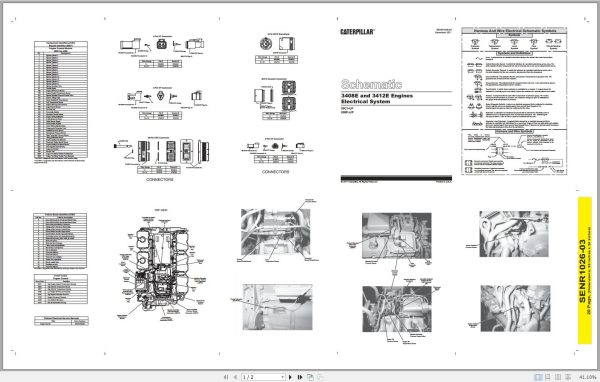 Caterpillar Underground Articulated Truck AE40 1ZZ Operators Service ...