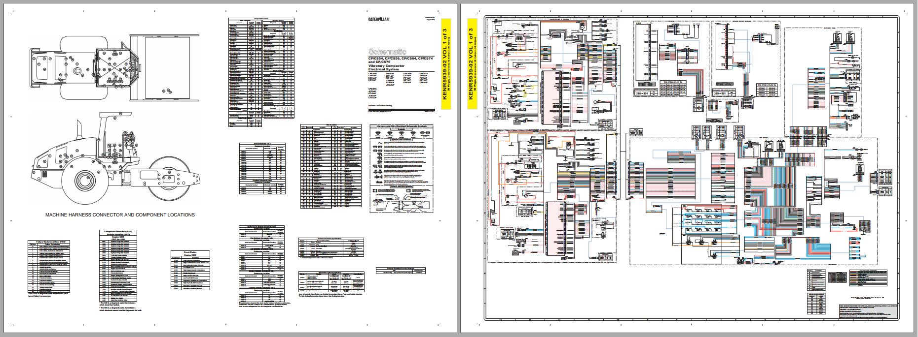 Caterpillar Vibratory Compactor CS-56 FCS Operators Service Manual ...
