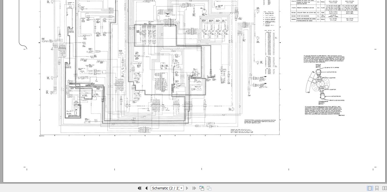 Caterpillar Wheel Loader 916 2XB Operators Service Manual Schematics