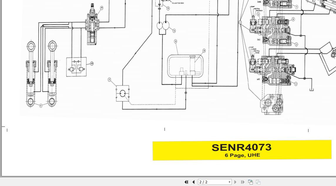 Caterpillar Wheel Loader 916 5KC Operators Service Manual Schematics